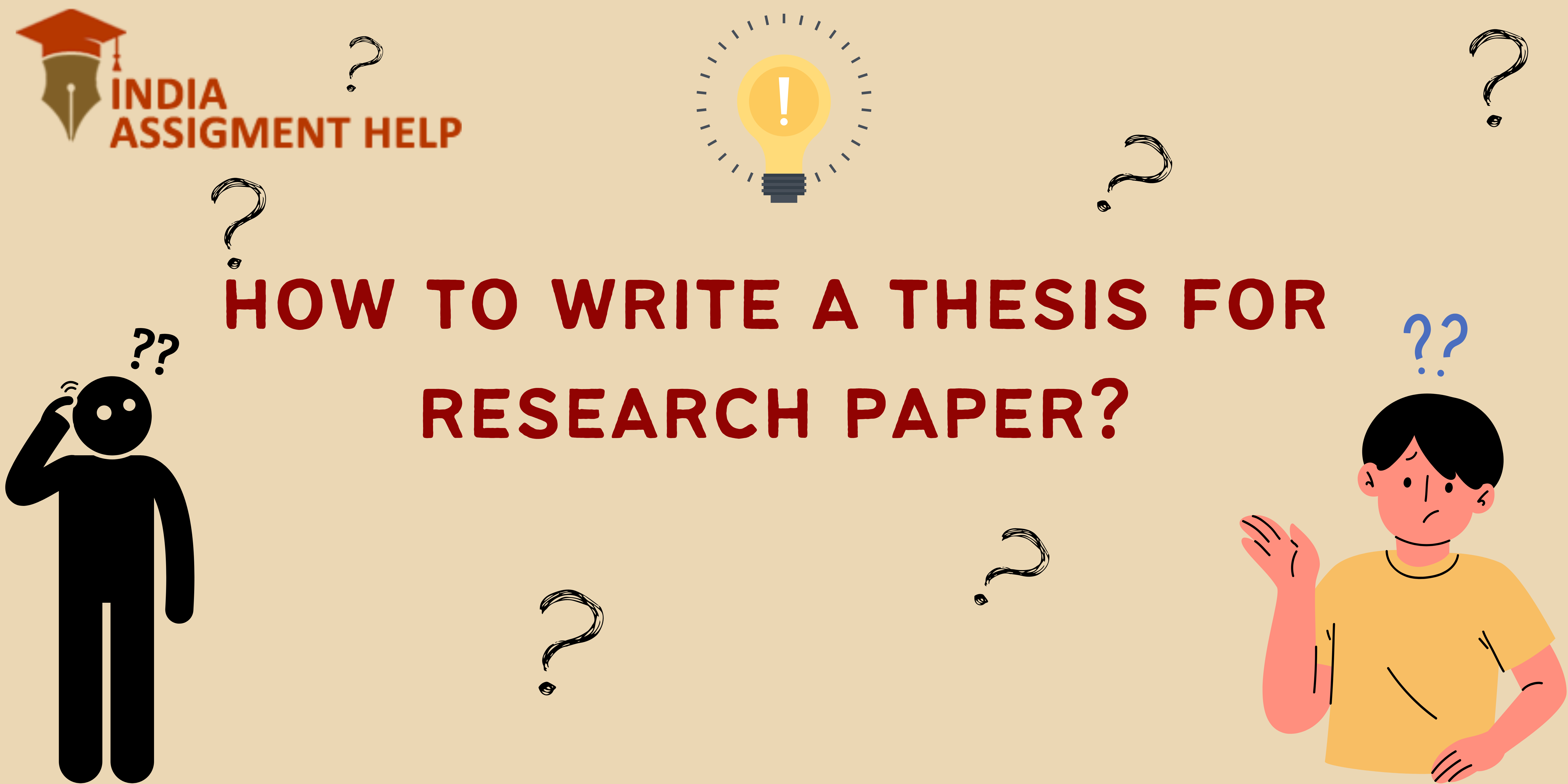  How To Make A Thesis For A Research Paper Acknowledgement In 
